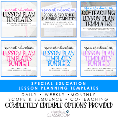 Lesson Planning as a Special Education Co-Teacher - Charley's Classroom