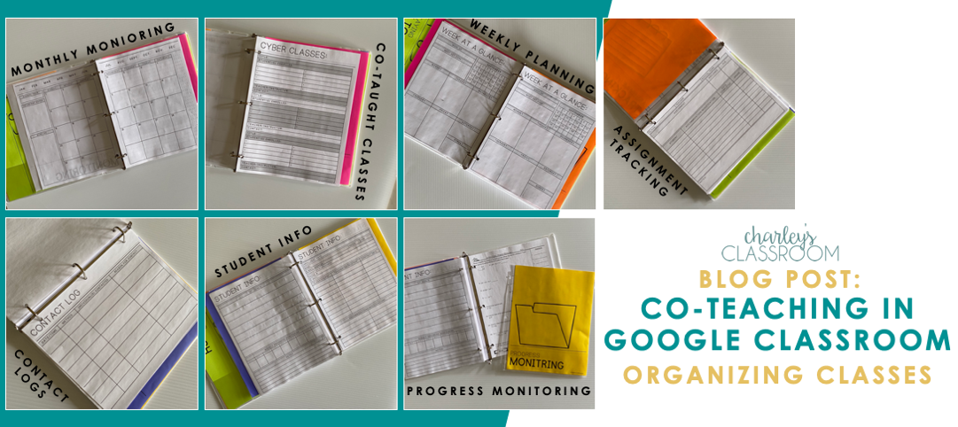 Co-Teaching in Google Classroom - Charley's Classroom
